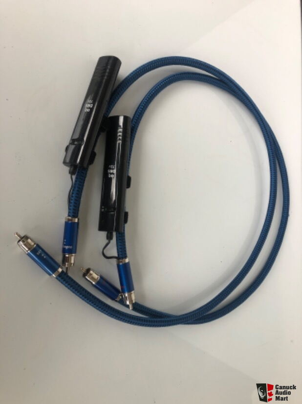 AudioQuest Sky reference level silver w/ DBS system 1 meter rca cables ...