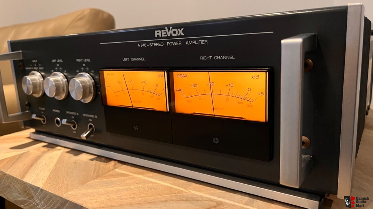 Revox A740 Amplifier Photo #4128794 - Canuck Audio Mart