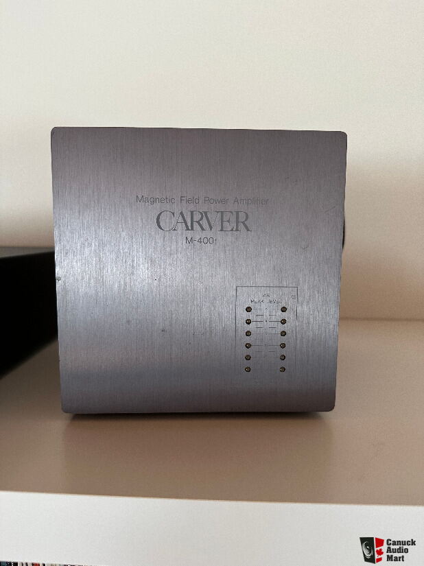 Carver M400t power amplifier Photo #4129433 - US Audio Mart