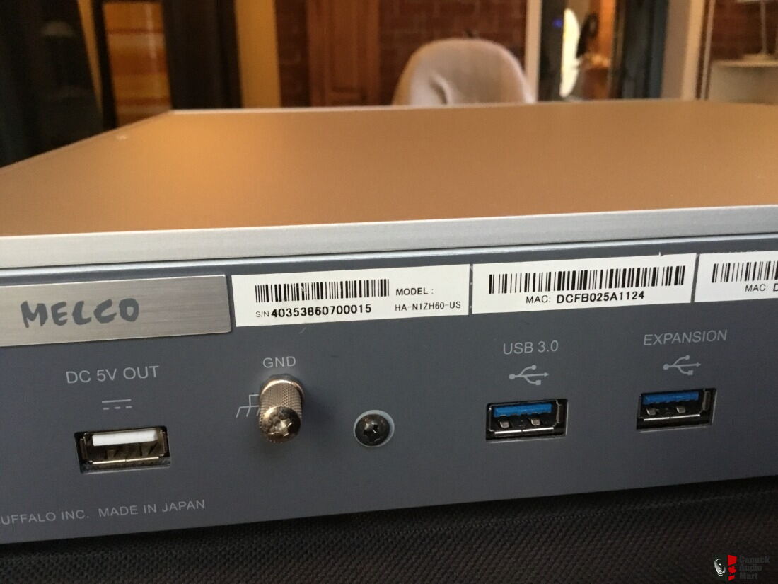 Melco HA-N1Z H60 digital server - superb! Photo #4130251 - Canuck Audio ...