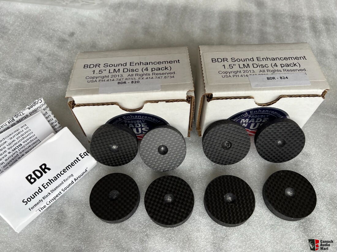 Black Diamond Racing BDR - LM Discs 1 1/2" x 3/8" Vibration Isolators ...