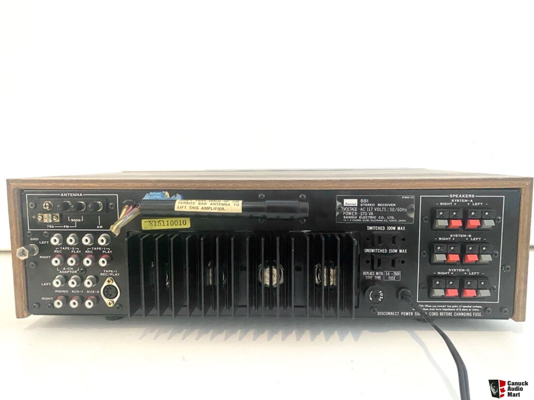 Sansui 881 Stereo Receiver Photo #4131125 - UK Audio Mart