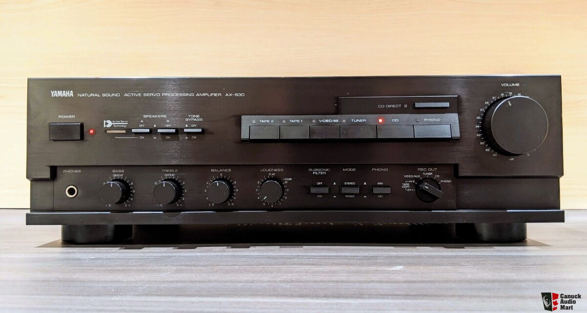 Yamaha AX-630 Stereo Amplifier / Fully Serviced & Tested / Japan / Free ...