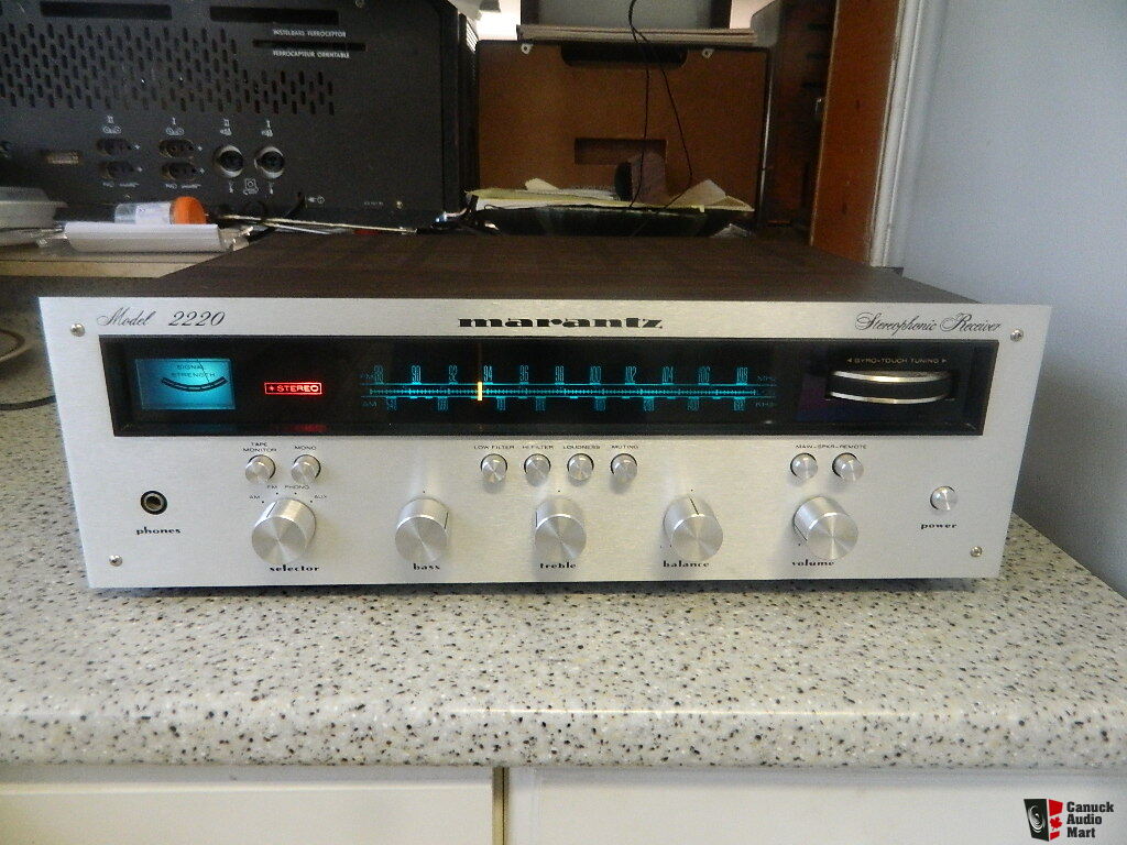 Vintage Marantz 2220 Stereophonic AM/FM Stereo Receiver Model Serviced ...