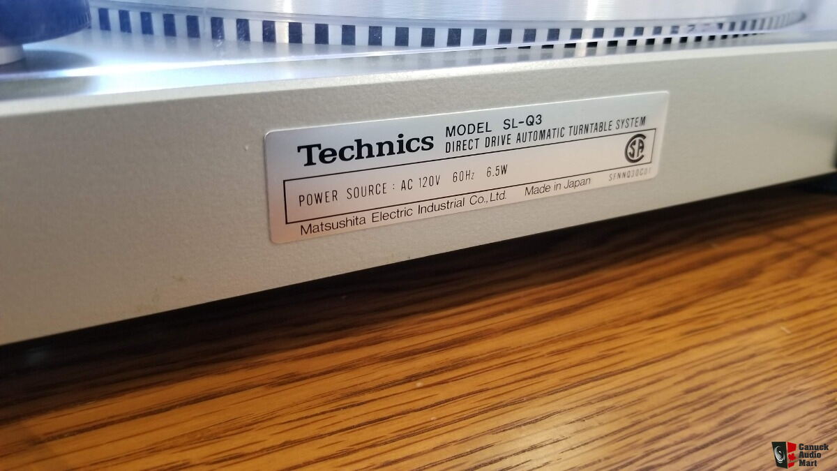 Technics SL-Q3 Direct Drive, Quartz Locked Automatic turntable w/Shure ...