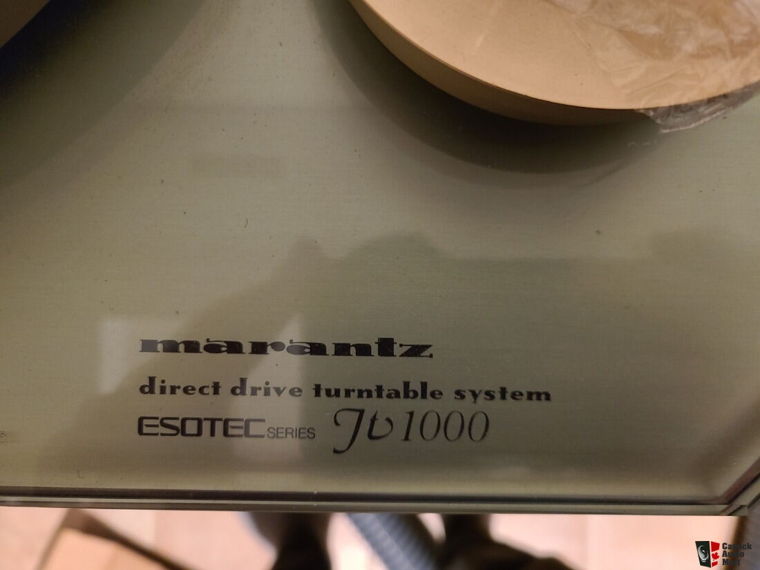 Vintage Marantz TT-1000 ESOTEC Turntable - Includes extra armboard ...
