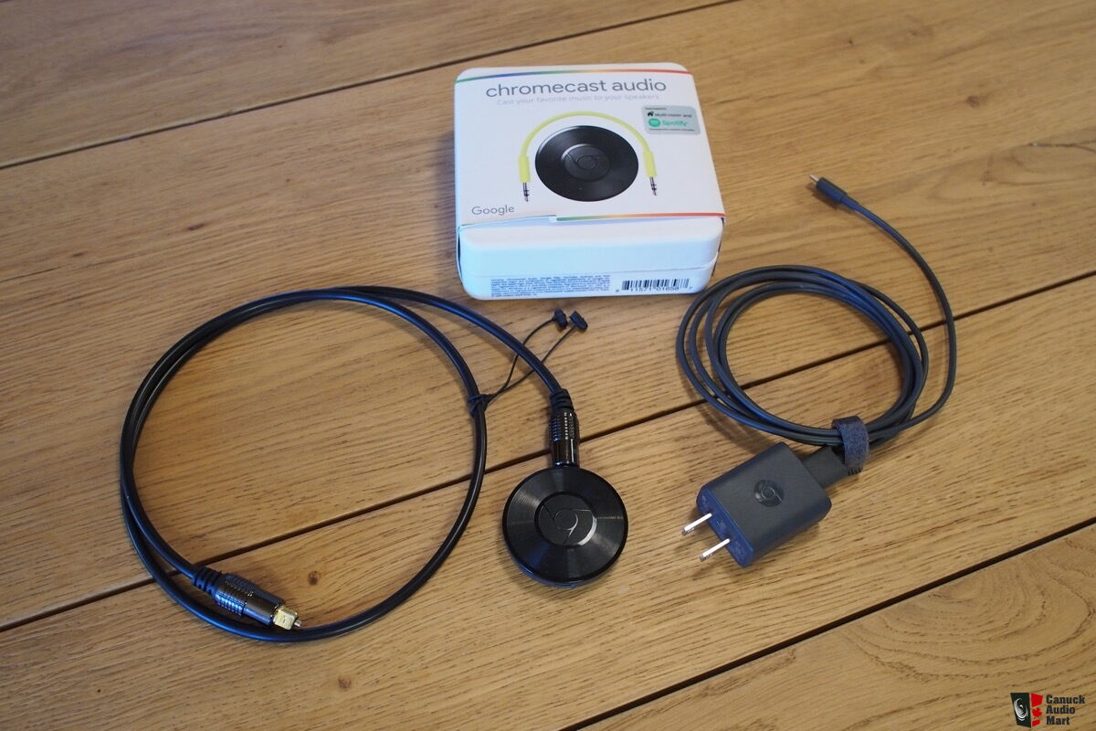 Chromecast Audio with hi-grade optical cable For Sale - Canuck Audio Mart