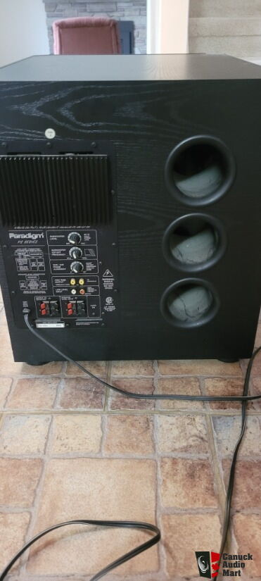 Paradigm PS-1200a Subwoofer. Excellent Condition Photo #4139322 - US ...