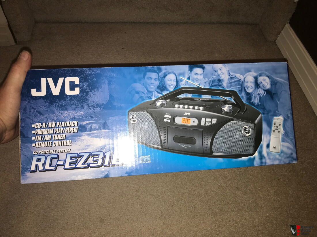 JVC RC-EZ31B NIB, NOS, Shigaclone doner boombox For Sale - Canuck Audio ...