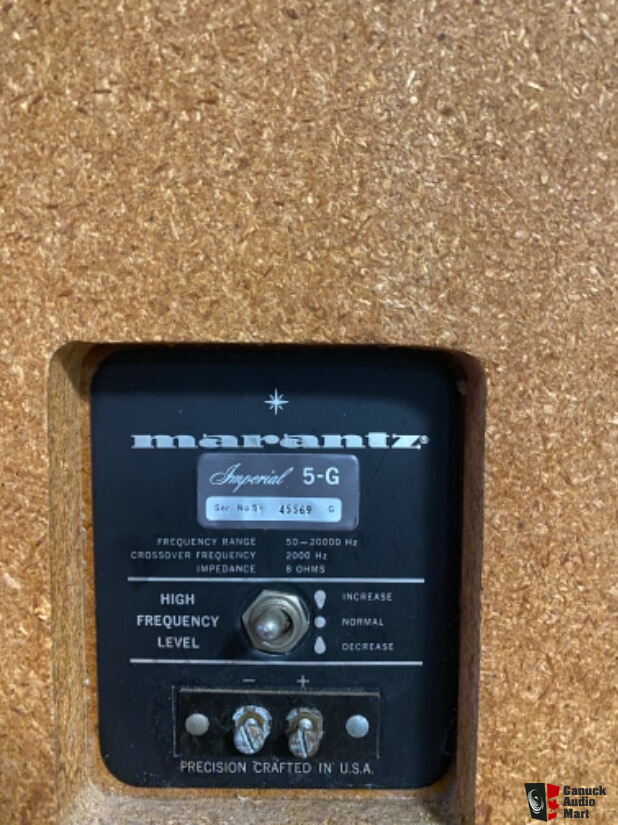 Marantz Imperial 5G *Made in USA Photo #4143681 - Canuck Audio Mart