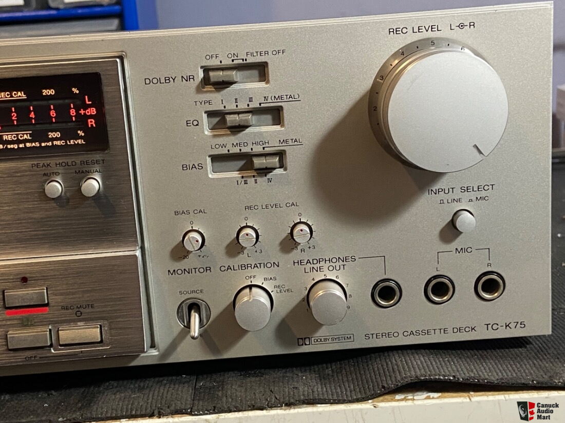 Sony TC-K75 3 heads deck in great shape Photo #4144120 - UK Audio Mart