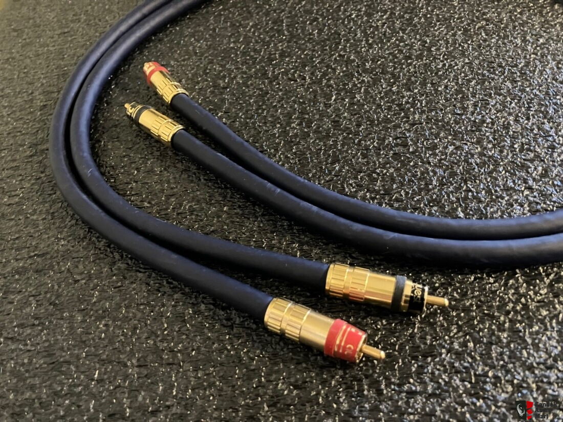 Audioquest Hyperlitz Lapis Interconnects Pure Silver Cables RCA Factory ...