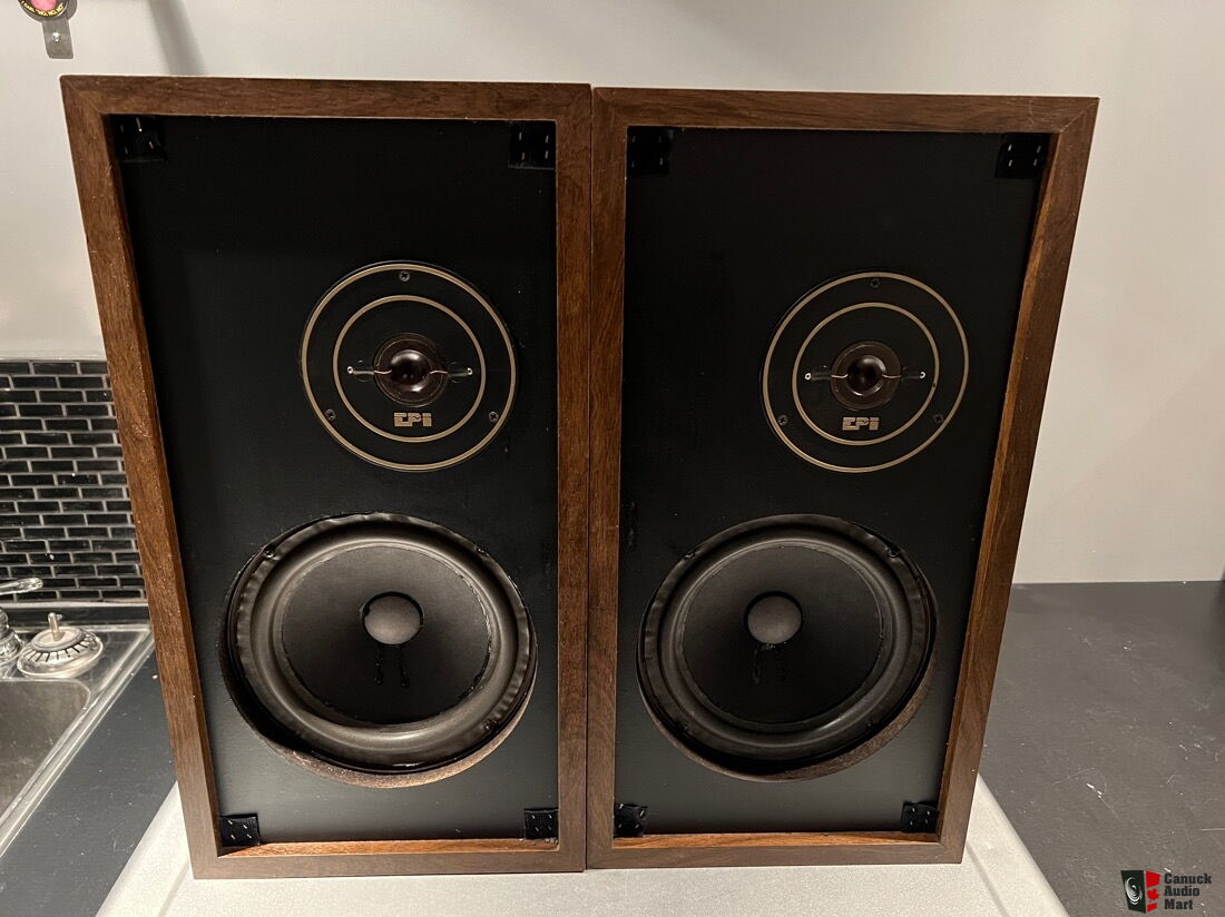 EPI Epicure Model 100V 2 Way Speakers Sound INCREDIBLE $150.00 Photo ...