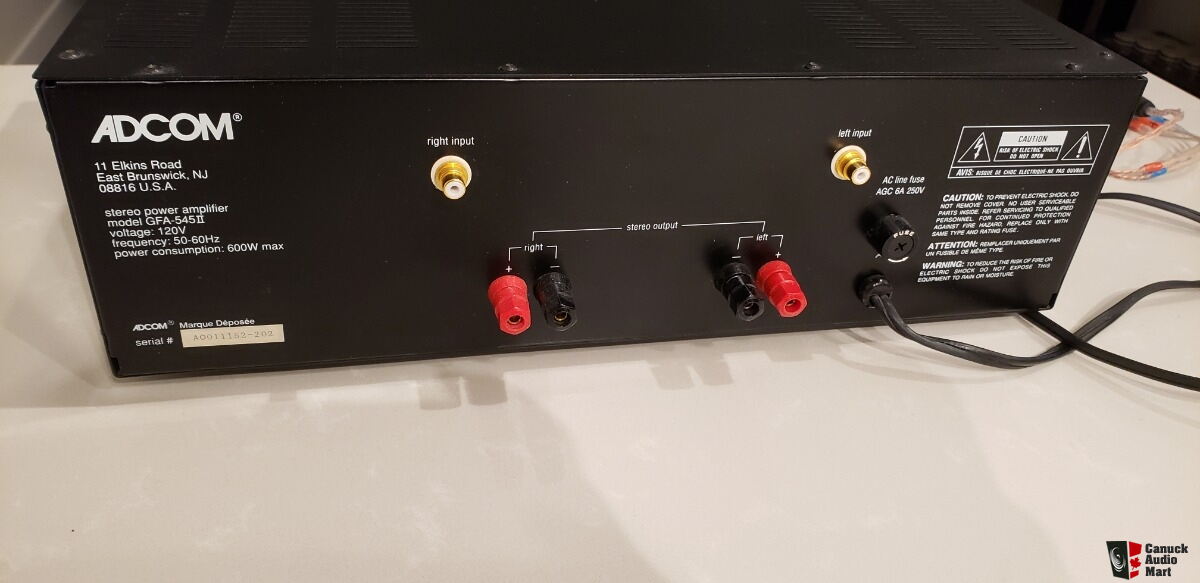 Adcom GFA-545 II Photo #4146801 - Canuck Audio Mart