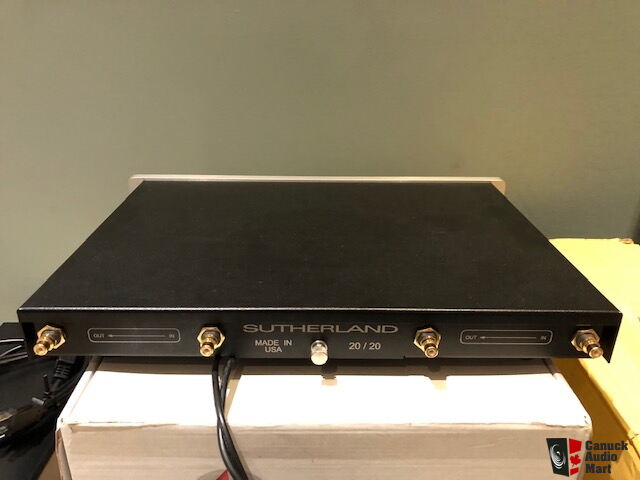 Sutherland 20/20 plus LPS Photo #4147602 - Canuck Audio Mart