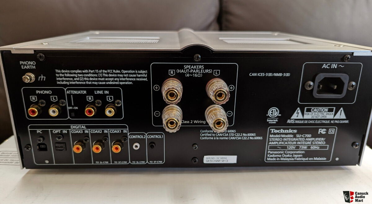 Technics SU-C700 Integrated Amplifier New In Box Photo #4147905 ...