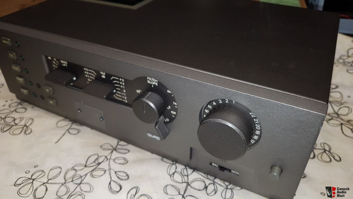 Quad 44 preamplifier made in UK, completely serviced, tested, shipping ...