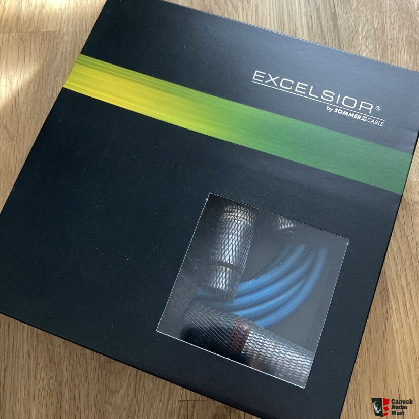 Sommer Excelsior Blue Water I/C XLR cables 3-meter pair Photo #4149962 ...
