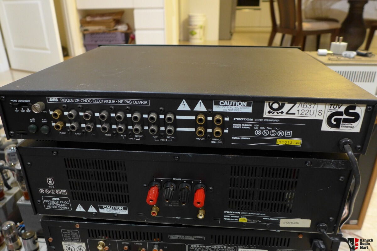 Proton 1100 and Proton D1200 Power amp Photo #4150564 - Canuck Audio Mart