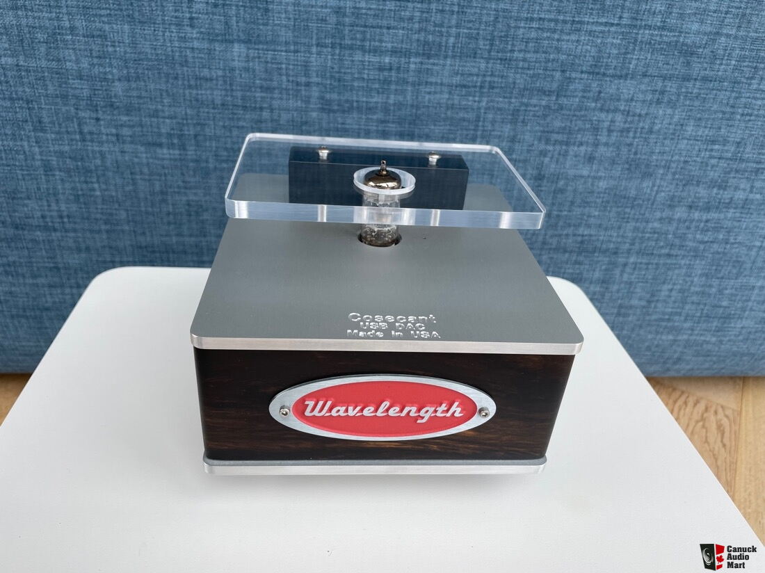 Wavelength Cosecant Silver/Ebony DAC - extremely rare and legendary DAC ...