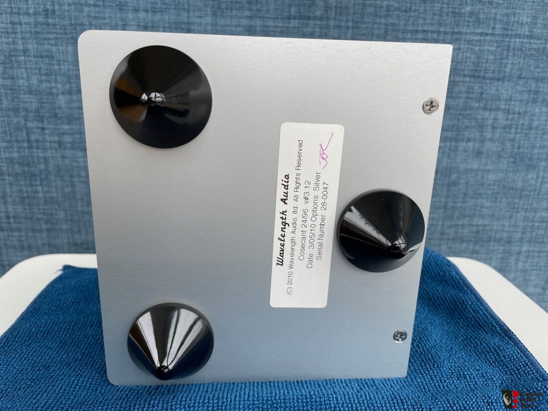 Wavelength Cosecant Silver/Ebony DAC - extremely rare and legendary DAC ...