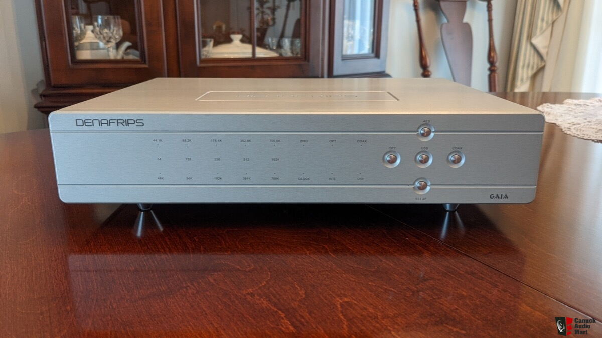 Denafrips Gaia DDC ~ brushed aluminum finish ~ as new condition ~ SALE ...
