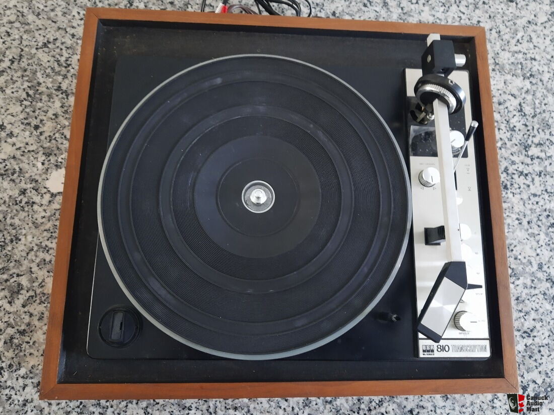 BSR McDonald 810 Transcription Turntable