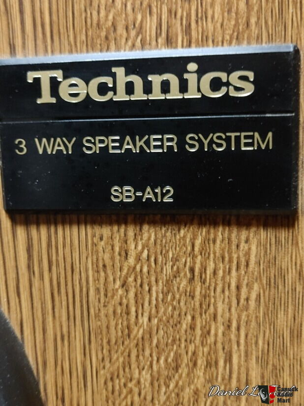 Technics SB A 12 Speaker Photo #4154652 - Canuck Audio Mart