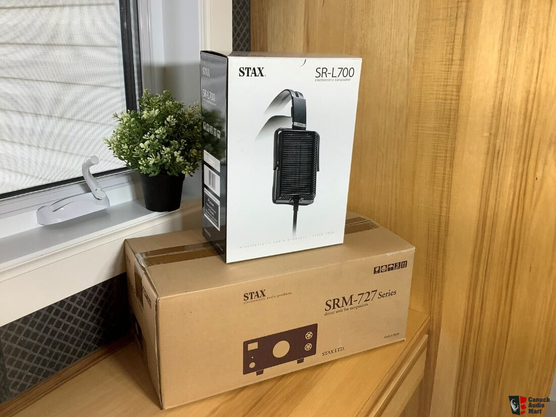 Stax SRL 700, SRM727mkII, stand and cover Photo #4154974 - Canuck Audio ...