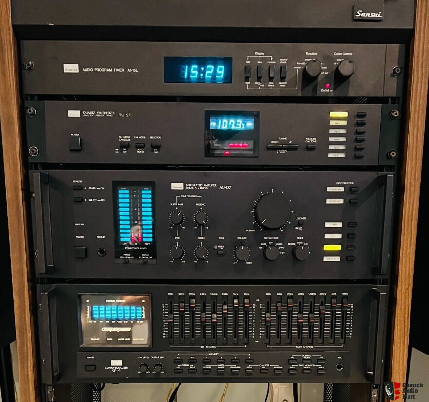 Sansui Set With Sansui Rack Mount GX-5 II For Sale - US Audio Mart