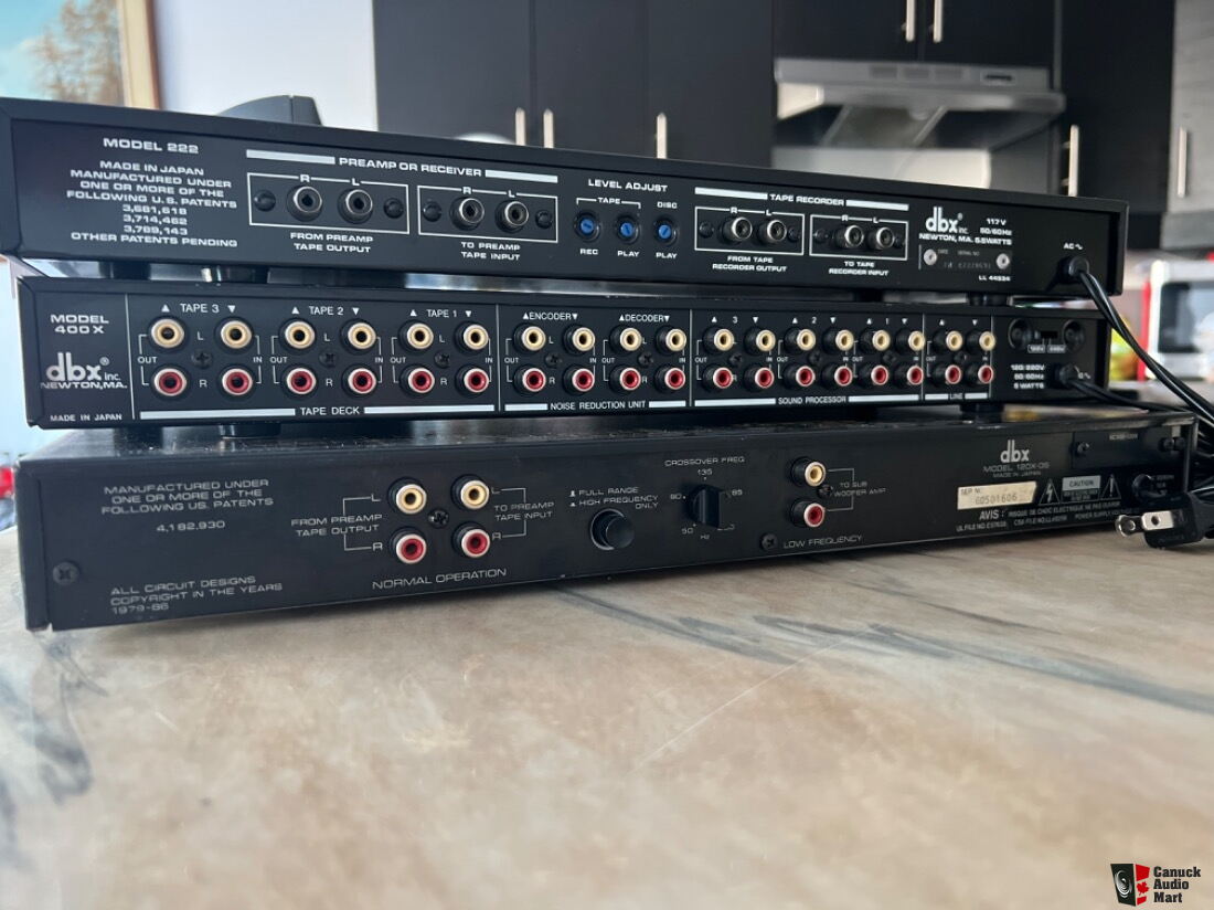 Various DBX audio components Photo #4156032 - US Audio Mart