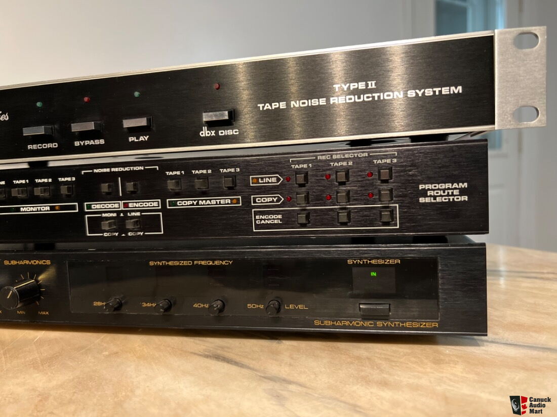 Various DBX audio components Photo #4156032 - US Audio Mart