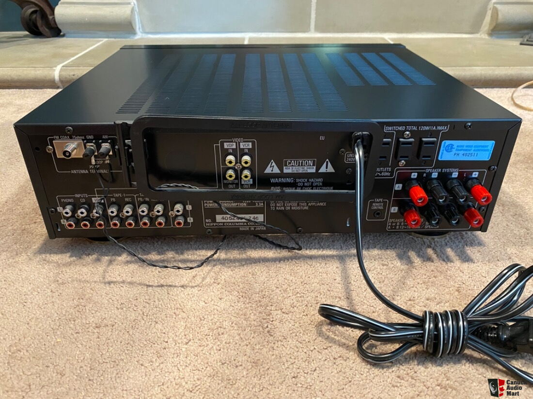 Denon DRA-635R Receiver w/ Manual & Remote, Fully Working 80WPC! Photo ...