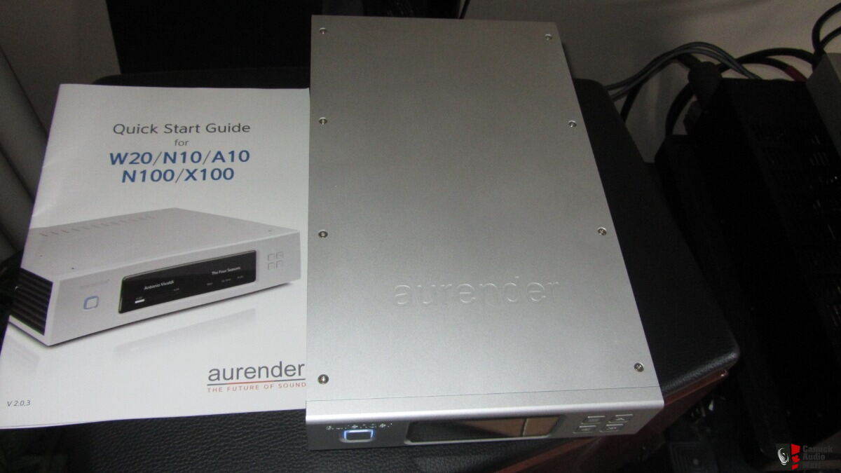 Aurender N100H music server/streamer (4TB hard drive with 500 Gig of ...