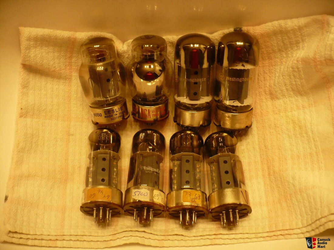 8 Vintage 6550 6550A Output Tubes Price Includes Shipping To Canadian ...