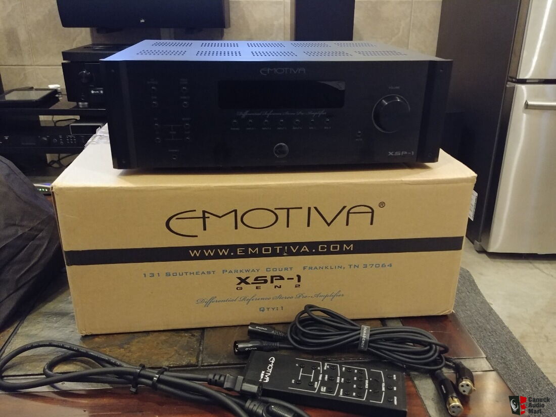 Emotiva XSP-1 Gen 2 Preamplifier $960 Photo #4158285 - US Audio Mart