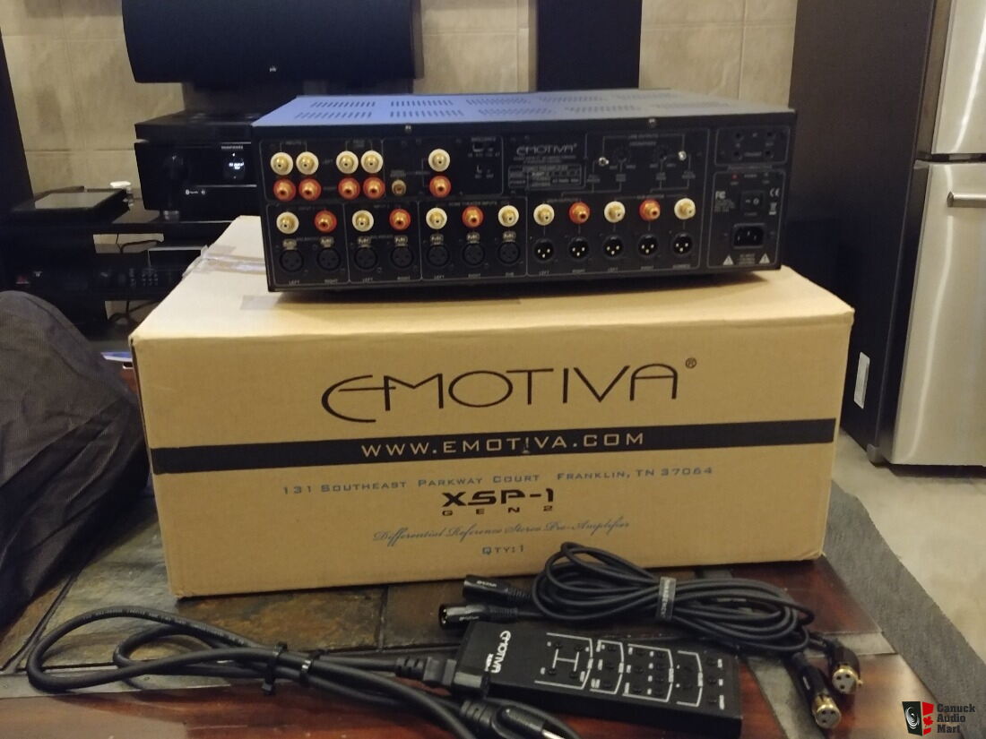 Emotiva XSP-1 Gen 2 Preamplifier $960 Photo #4158286 - US Audio Mart