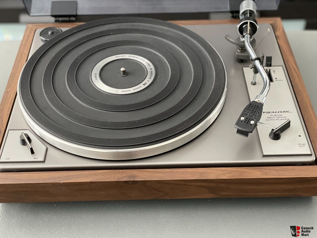 Realistic R-8010 record player turntable made in Japan Photo #4158863 ...