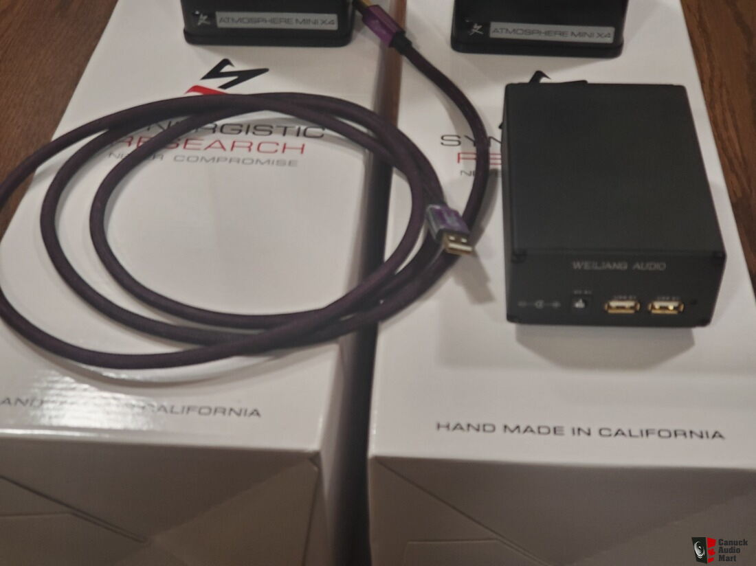 Synergistic Research X4 Mini and Satellite with ipad Photo #4159305 ...