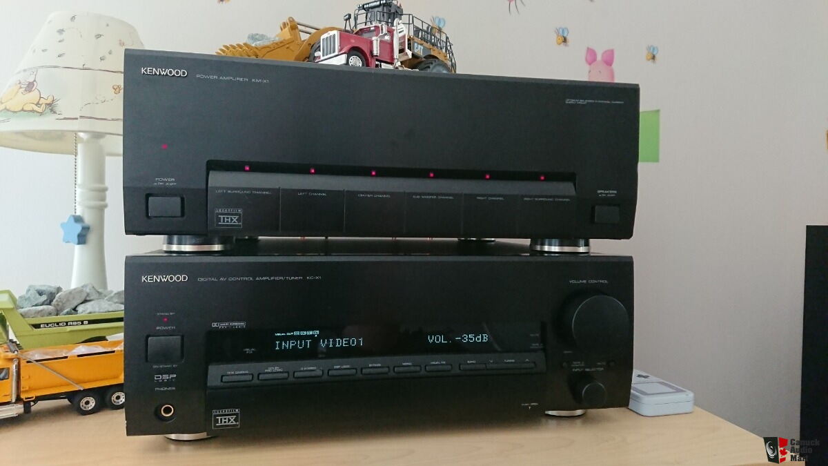 Kenwood KC X1 pre amp & Kenwood KM X1 power amp Photo #4161995 - Canuck ...
