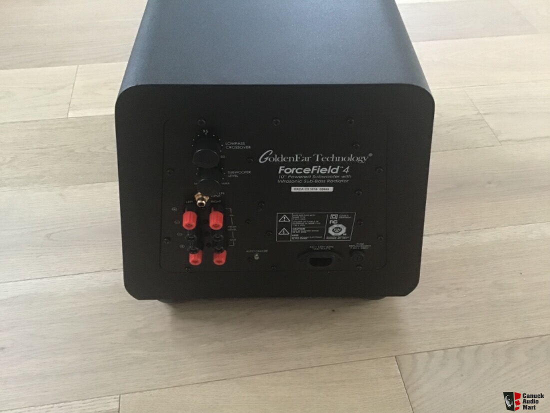 Golden Ear Forcefield 4 Subwoofer Photo #4162439 - Canuck Audio Mart