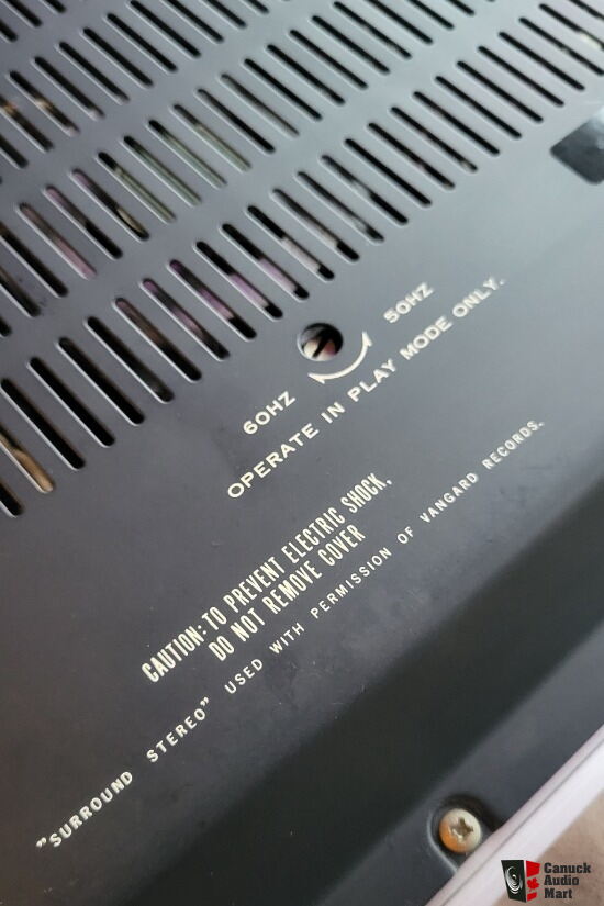SUPER RARE Akai CR-80-SS QUAD Amplifier "Surround Stereo" 8 Track ...