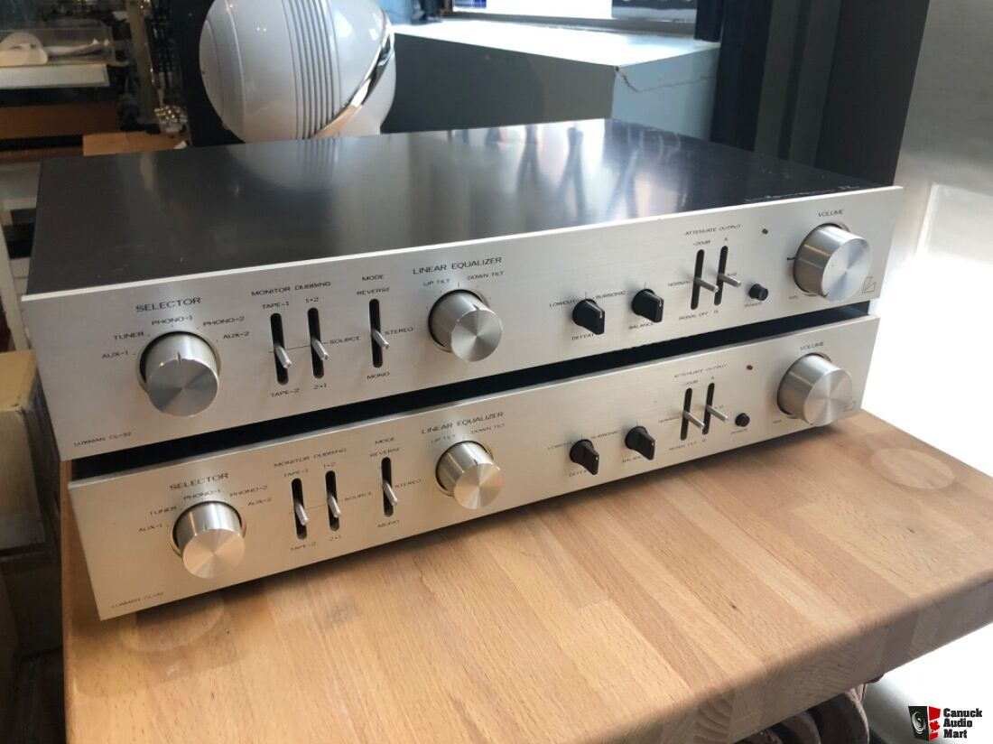 Luxman Vintage Audio Components - C32 Tube Pre Amplifier Dealer Ad ...