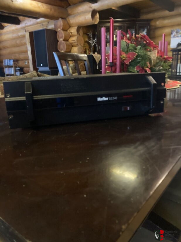 Hafler SE240 rack amp Photo #4163378 - US Audio Mart