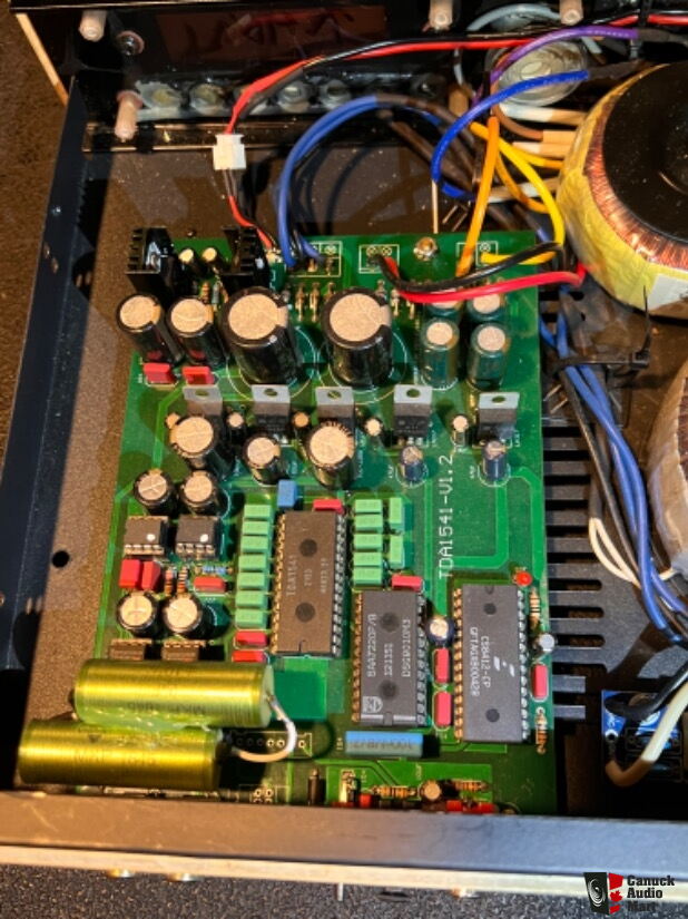 Pierre Lurne AudioMeca Damnation CD transport and Custom TDA1541 DAC ...