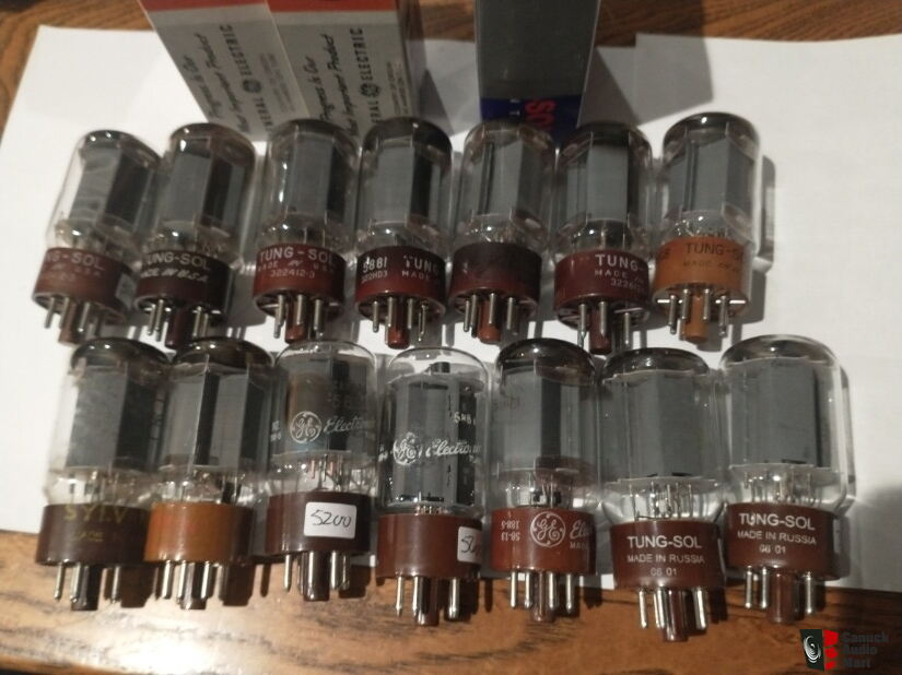 Power Tubes 5881 GE 6550a EL34 Photo #4165530 - Canuck Audio Mart