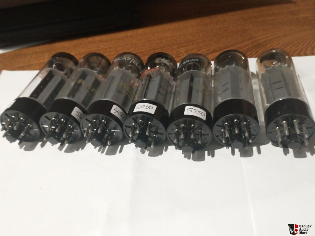 Power Tubes 5881 GE 6550a EL34 Photo #4165526 - Canuck Audio Mart