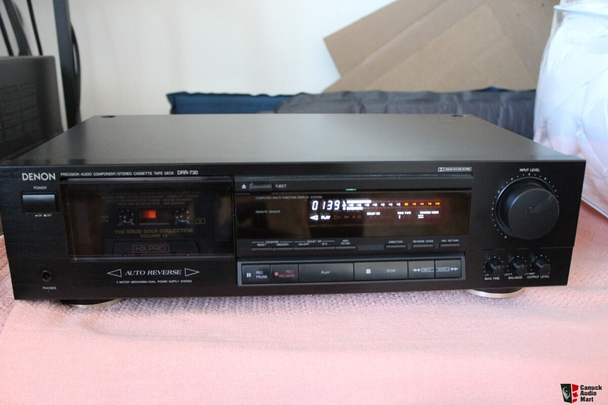 Denon Cassette Deck DRR-730 For Sale - US Audio Mart