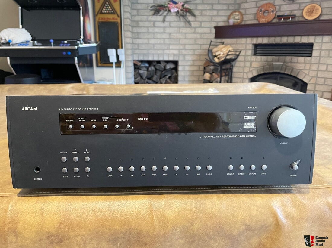 Arcam AVR300 7.1 receiver with Manuals and new Remote - Excellent ...