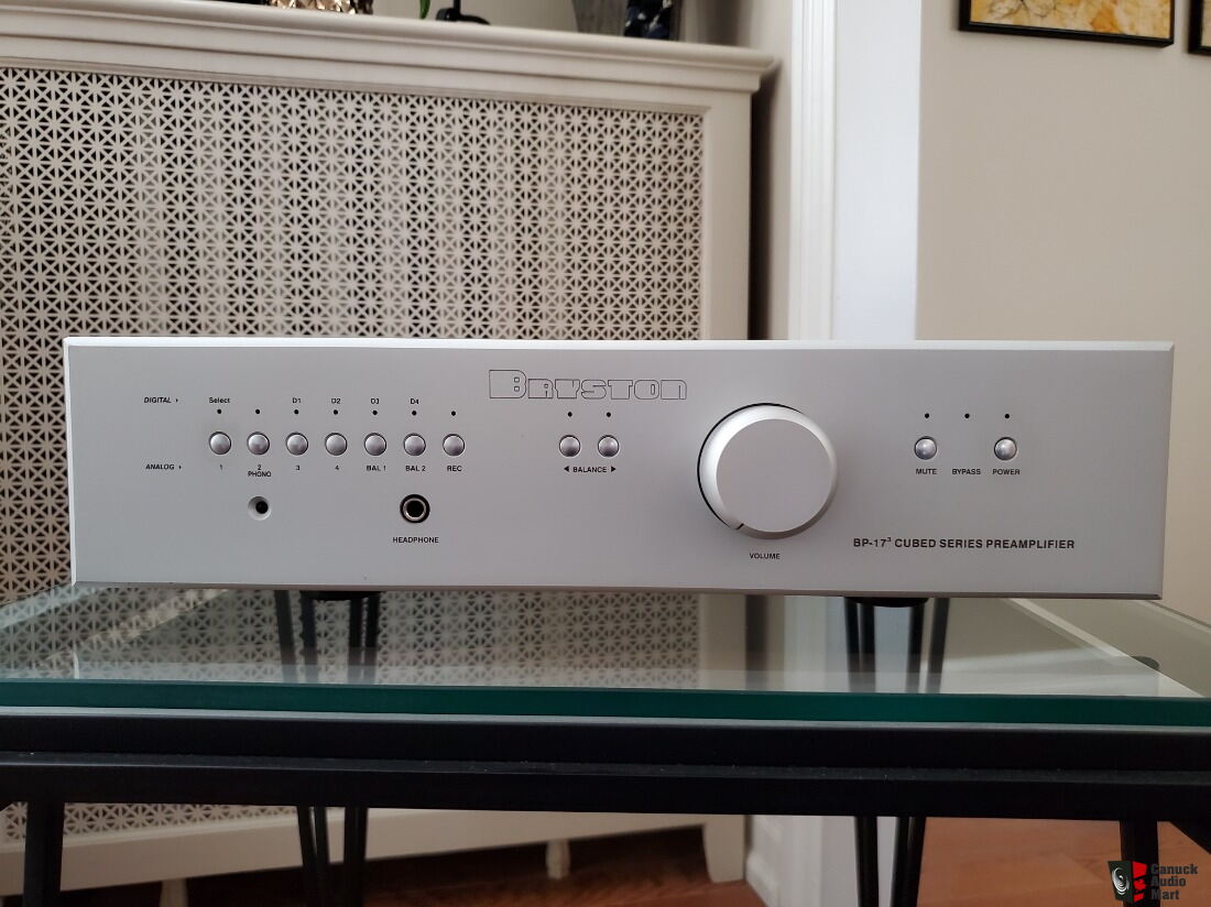 Bryston BP17(3) with DAC board (based on BDA3), and BR2 Remote Photo ...